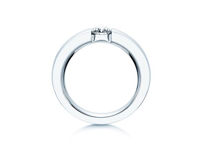 Spannring Infinity mit Diamant zur Verlobung kaufen