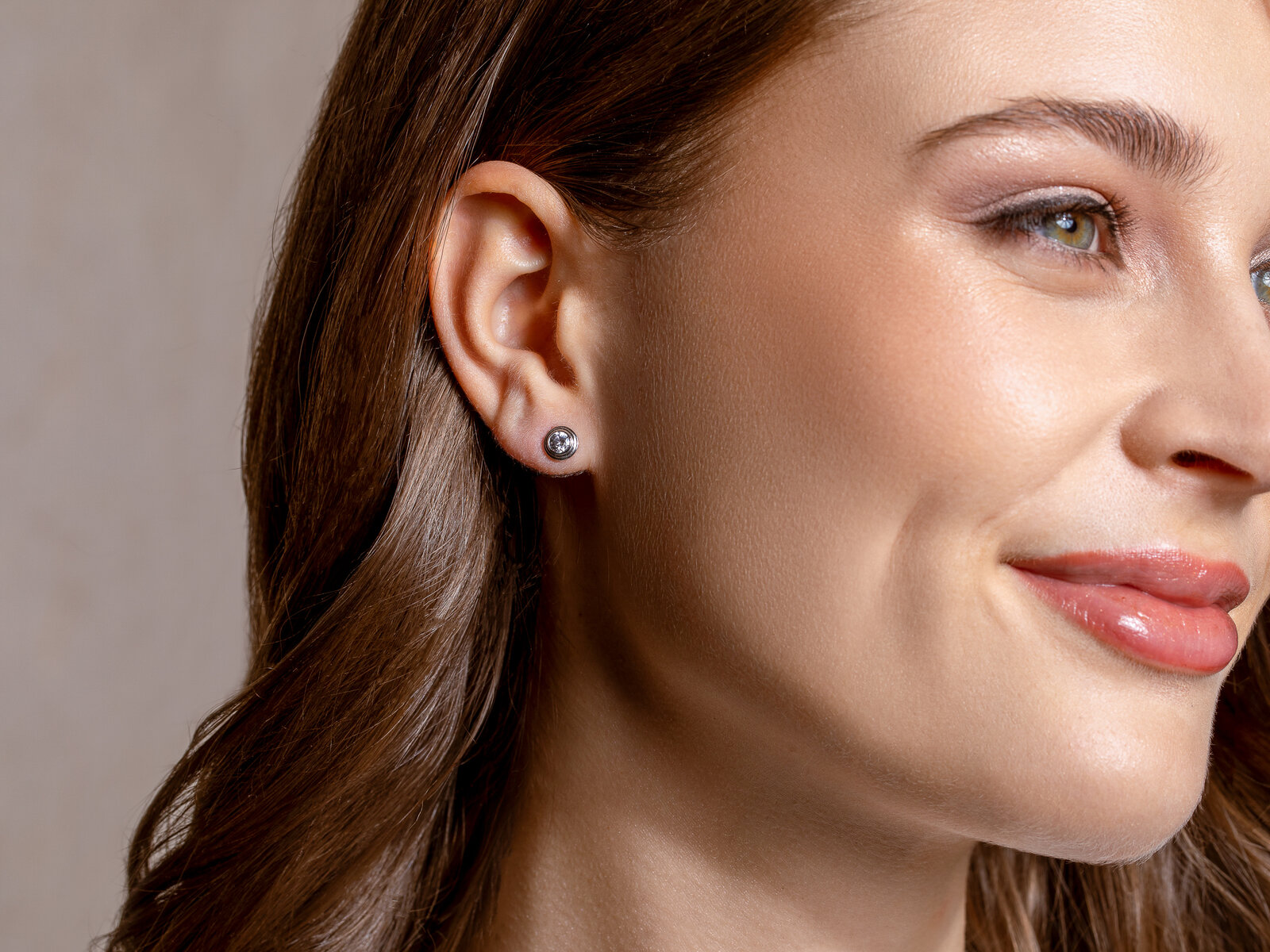 Ohrstecker Diamond Bowl | VERLOBUNGSRINGE.de